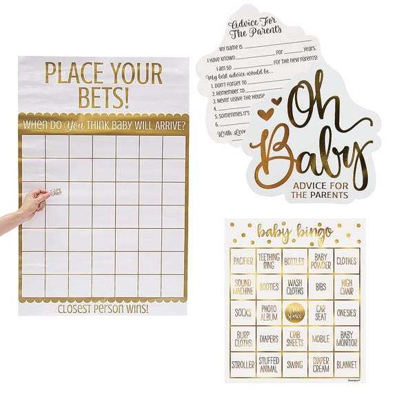 Baby Shower Game Kit Assortment May Vary - Walmart.com