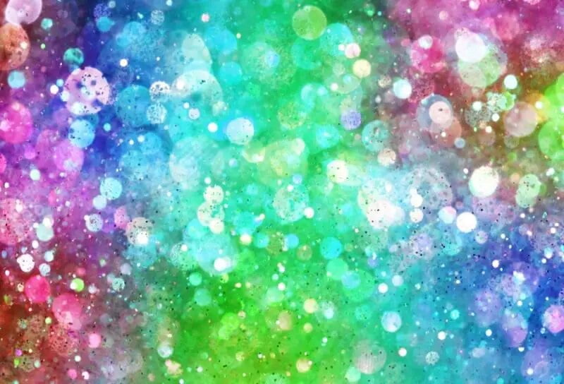 Baby Shower Newborn Birthday Backgrounds Colorful Polka Dots Light Bokeh Children Portrait ...