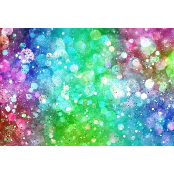 Baby Shower Newborn Birthday Backgrounds Colorful Polka Dots Light ...