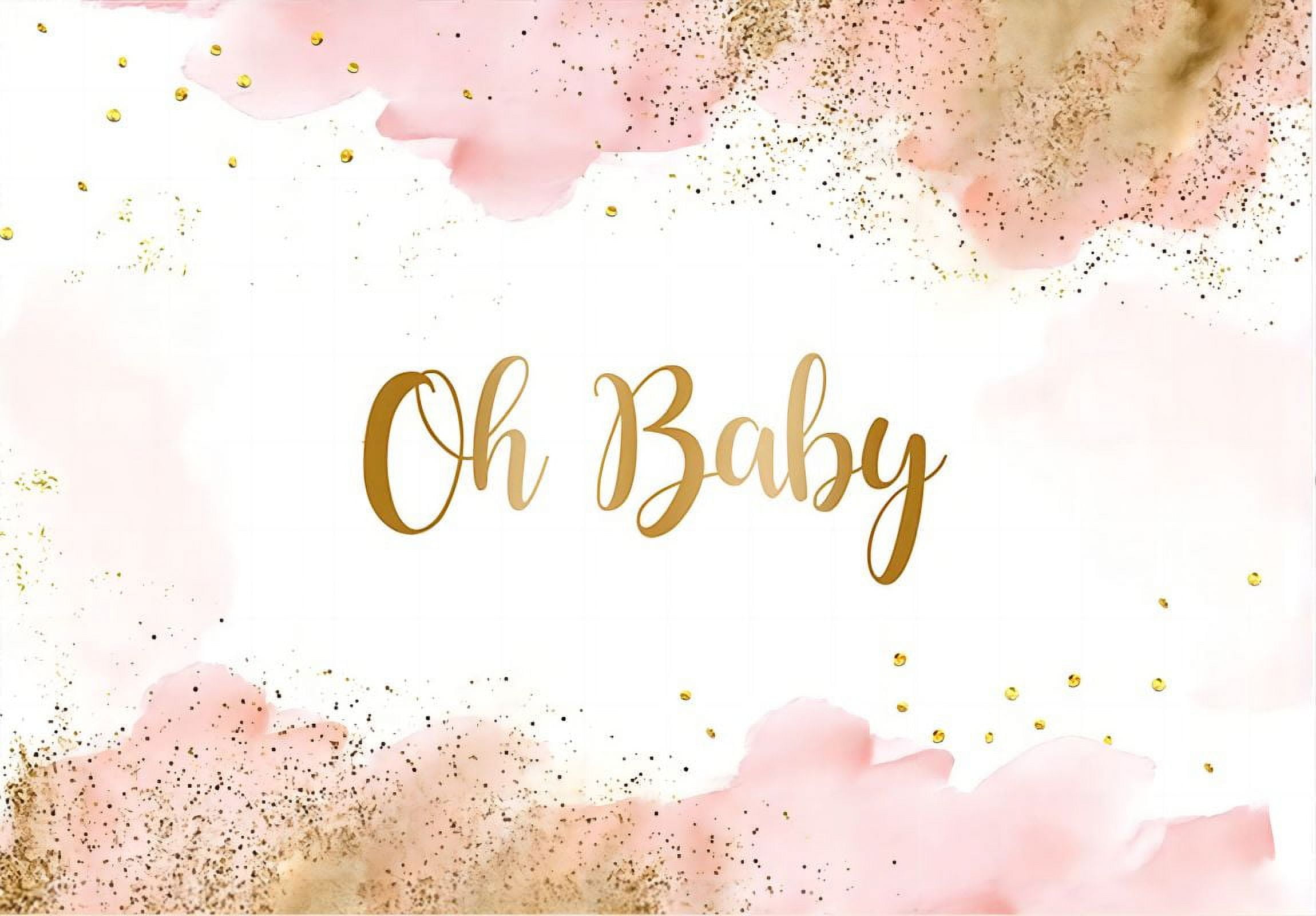 Baby Shower Party Background ration Banner Background Photo Booth ...