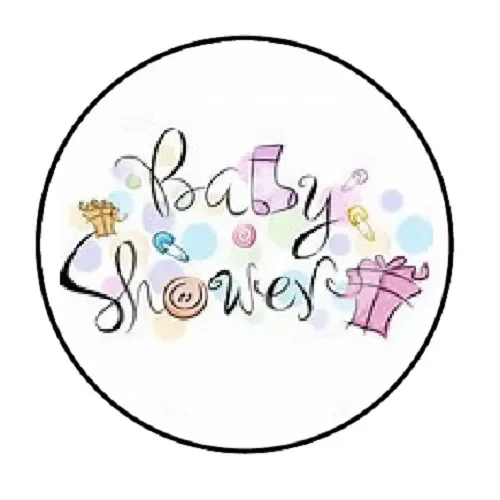 Baby Shower Party Sticker Phone Decal Water Bottle Stickers Car Decals ...