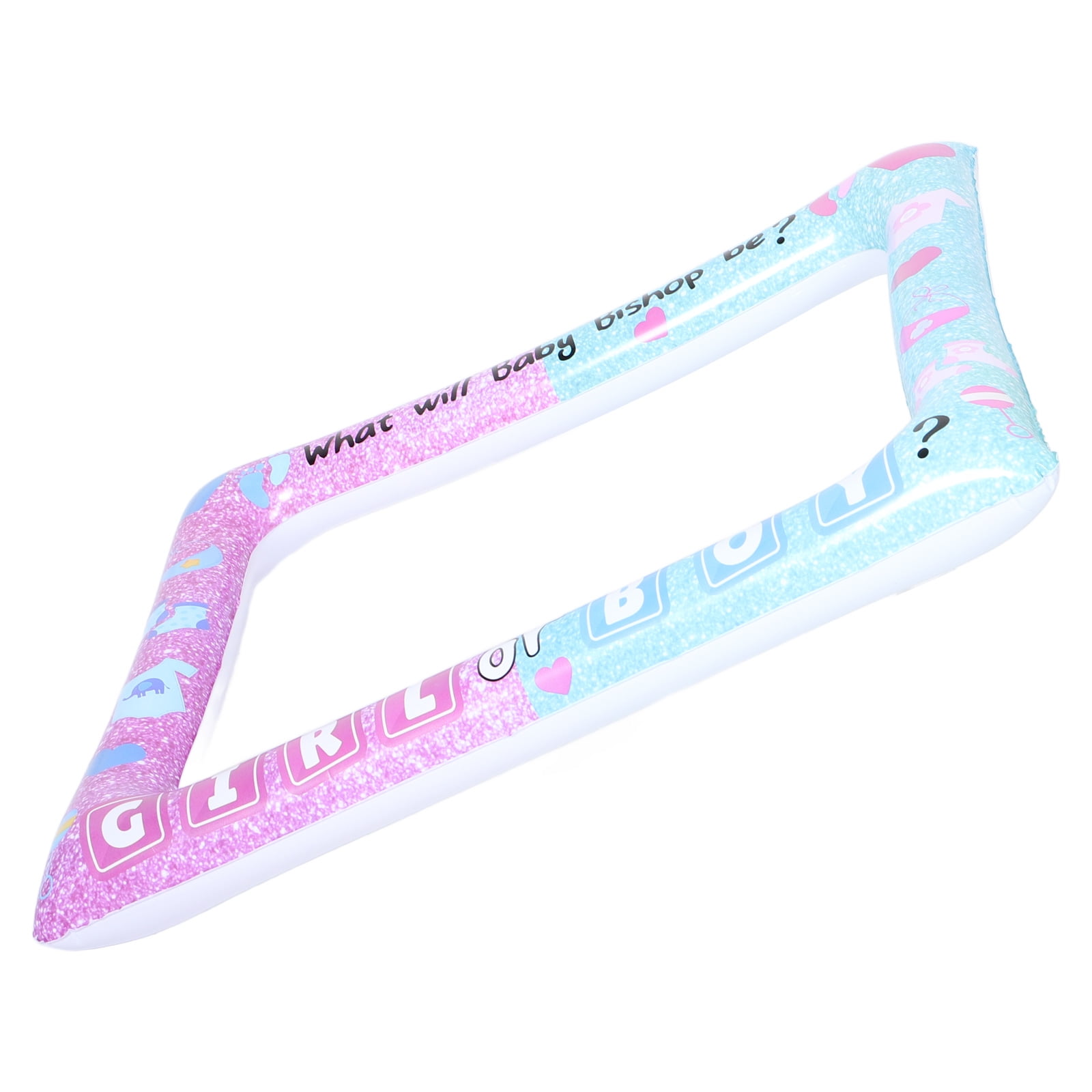 WHAMVOX Inflatable Photo Booth Frame for Birthday Plastic Lightweight ...