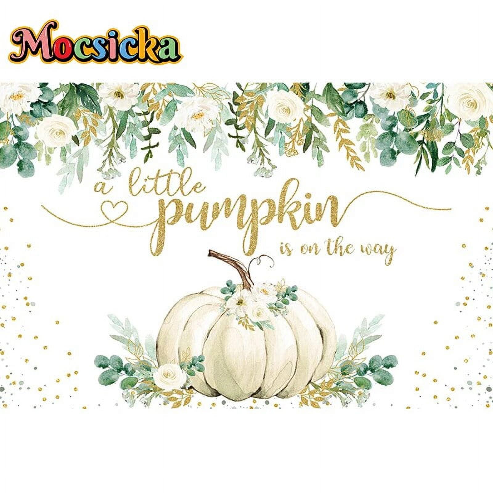 Baby Shower Photography Backdrop Fall Thanksgiving Party Background A ...