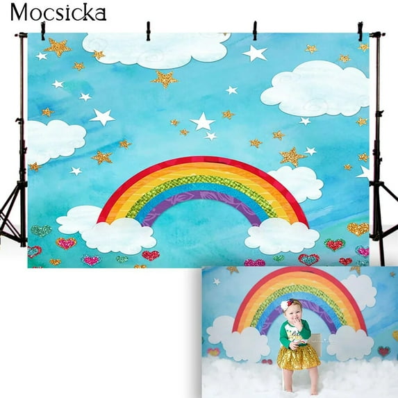 Baby Shower Photography Backdrops Newborn Portrait Photo Wallpaper ...