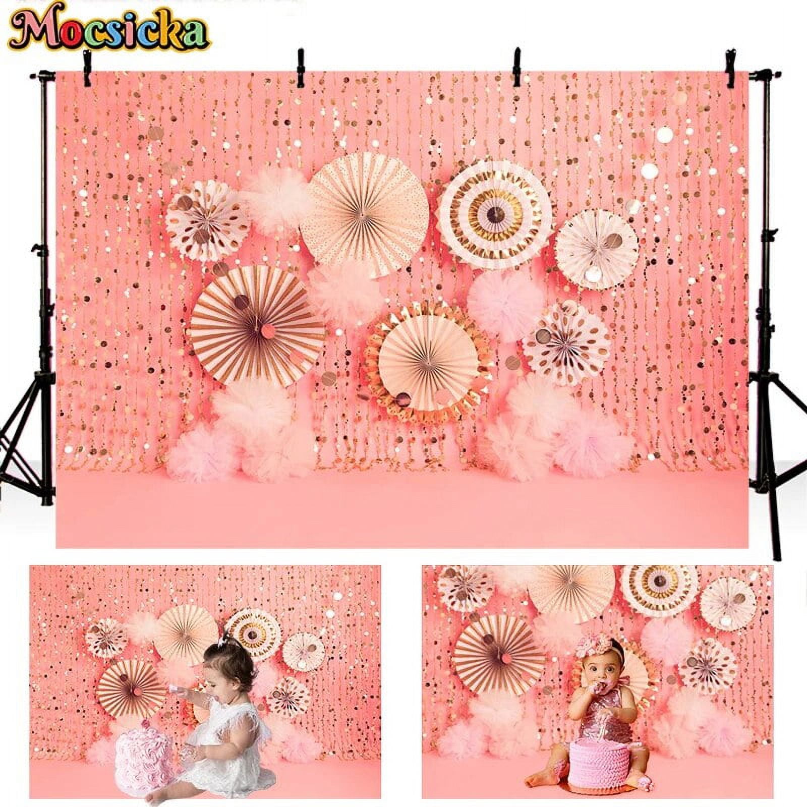 Baby Shower Photography Background Princess Airplane Candy Backdrop ...