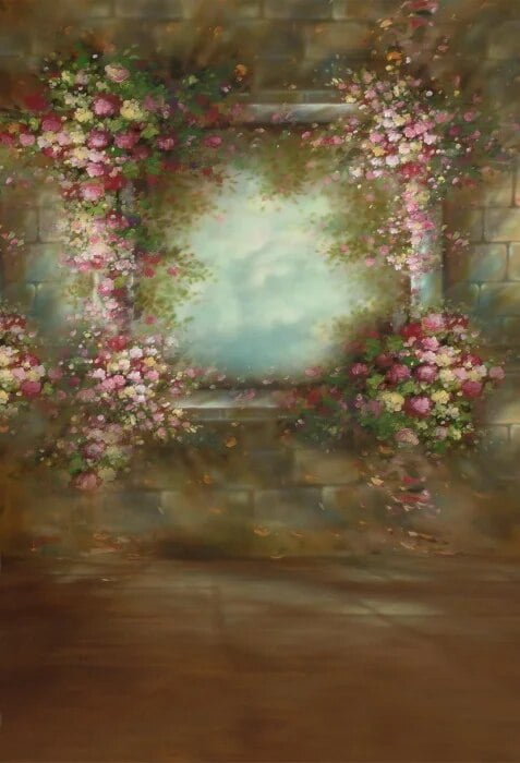 Baby Shower Photozone Faded Flowers Blossom Newborn Kids Portrait Photo ...