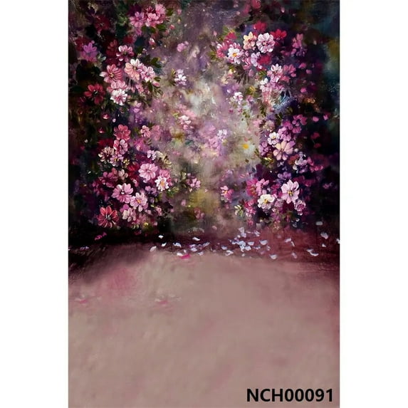 Baby Shower Photozone Faded Flowers Blossom Newborn Kids Portrait Photo ...