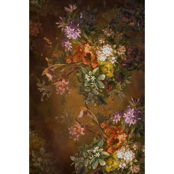 Baby Shower Photozone Faded Flowers Blossom Newborn Kids Portrait Photo ...