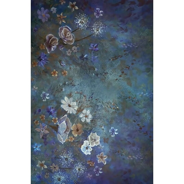 Baby Shower Photozone Faded Flowers Blossom Newborn Kids Portrait Photo ...