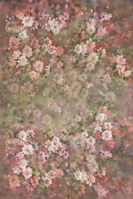 Baby Shower Photozone Faded Flowers Blossom Newborn Kids Portrait Photo ...