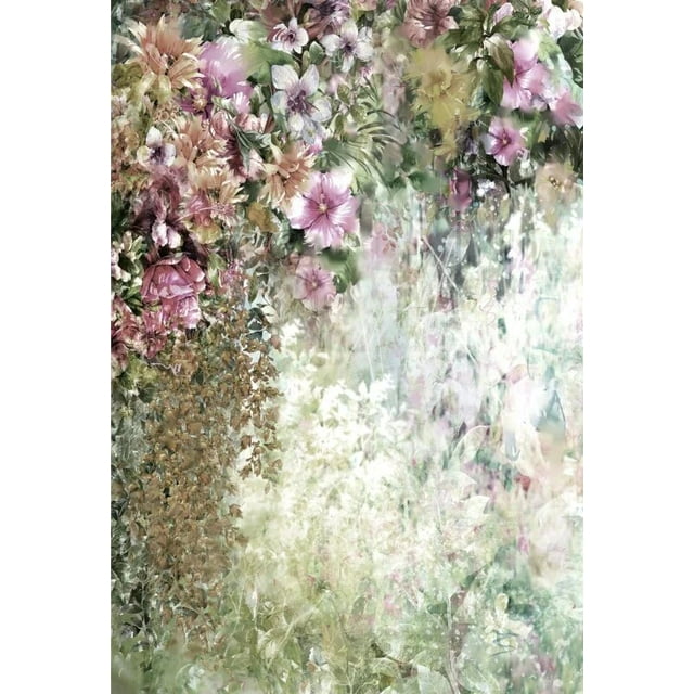 Baby Shower Photozone Faded Flowers Blossom Newborn Kids Portrait Photo ...