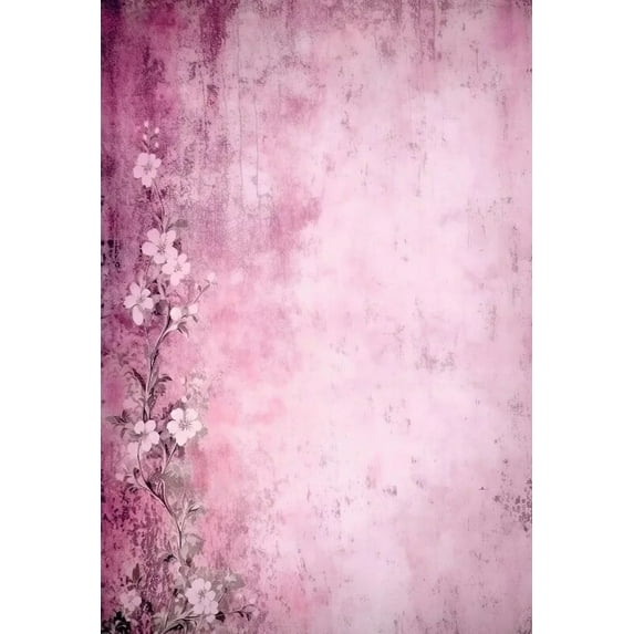 Baby Shower Photozone Faded Flowers Blossom Newborn Kids Portrait Photo ...