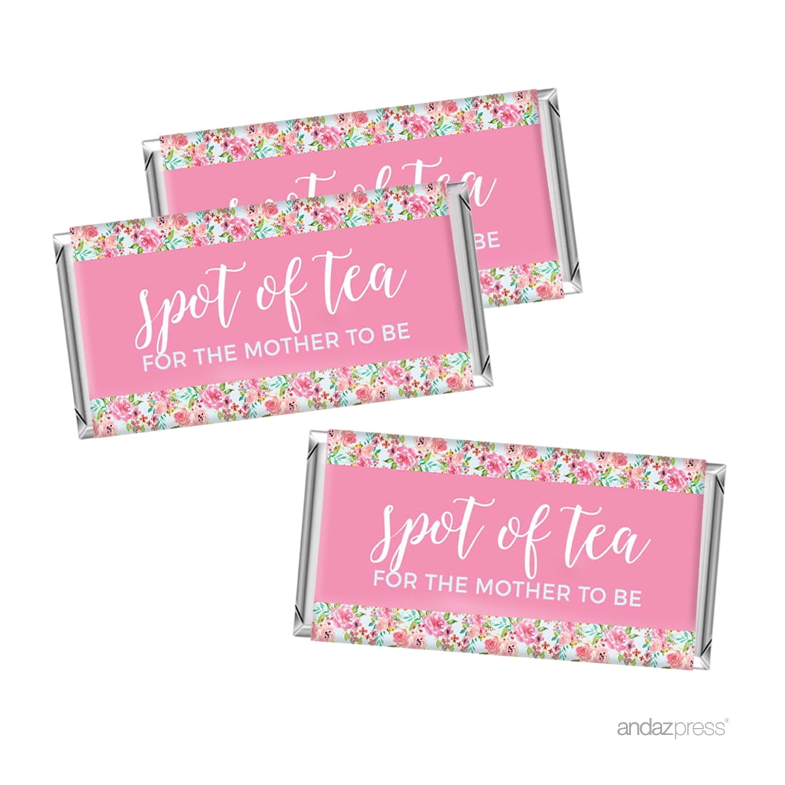 Baby Shower Pink Roses English Tea Party, 10-Pack Babies are Sweet ...