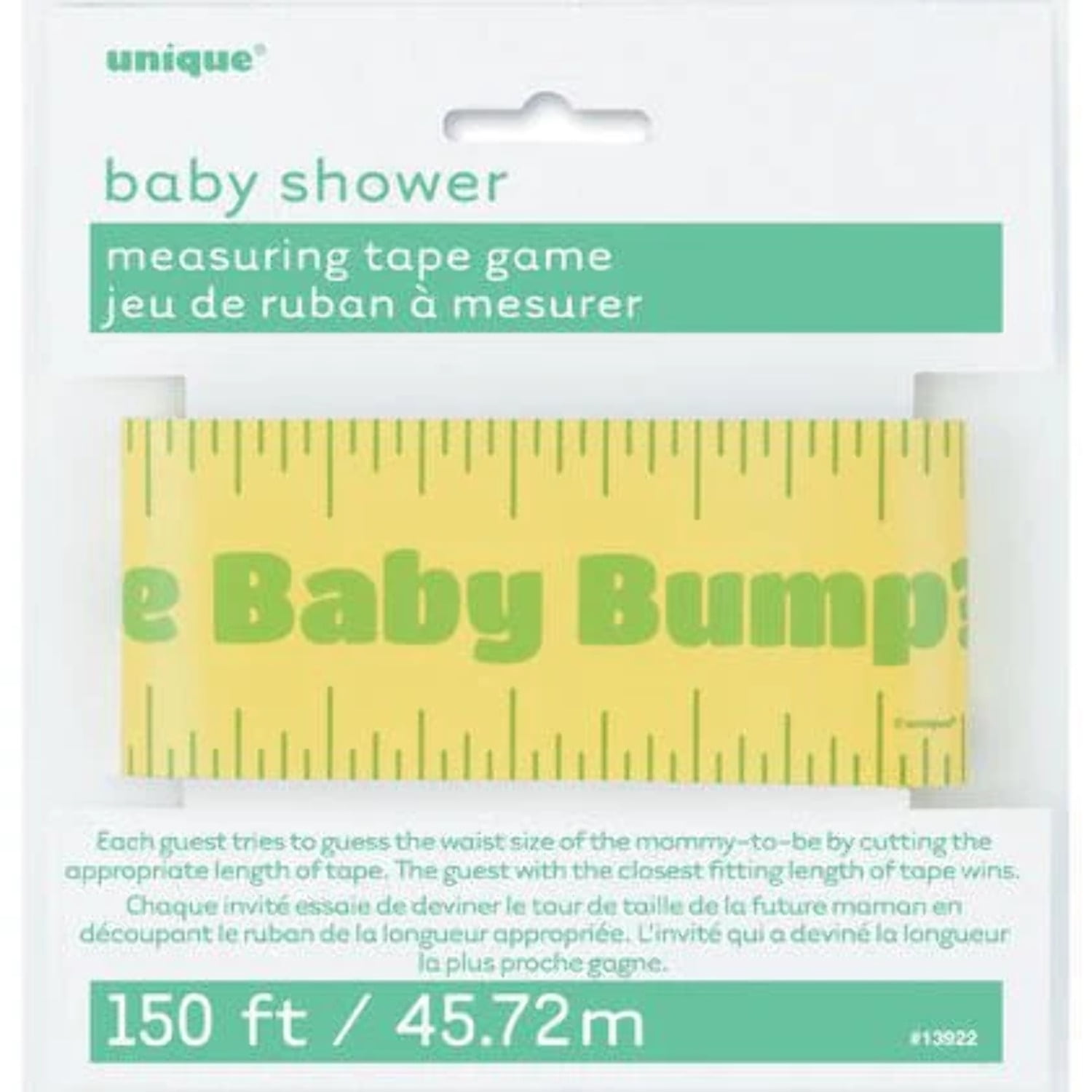 Baby Shower - Tummy Measure Game - Walmart.com