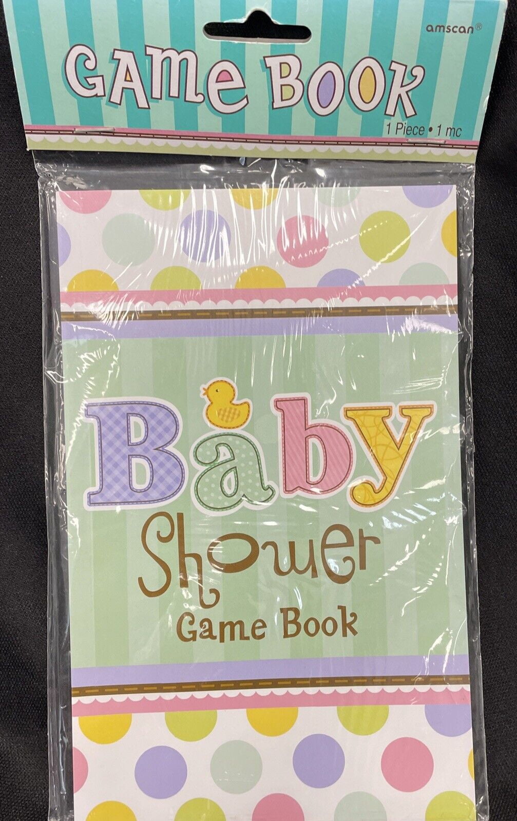 Baby Shower Yellow Duckie Game Book (1ct) - Walmart.com