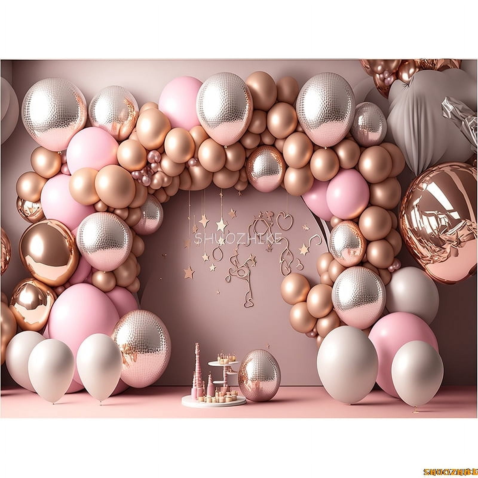 Baby Shower ration Birthday Party Photography Backdrops Props Balloons ...