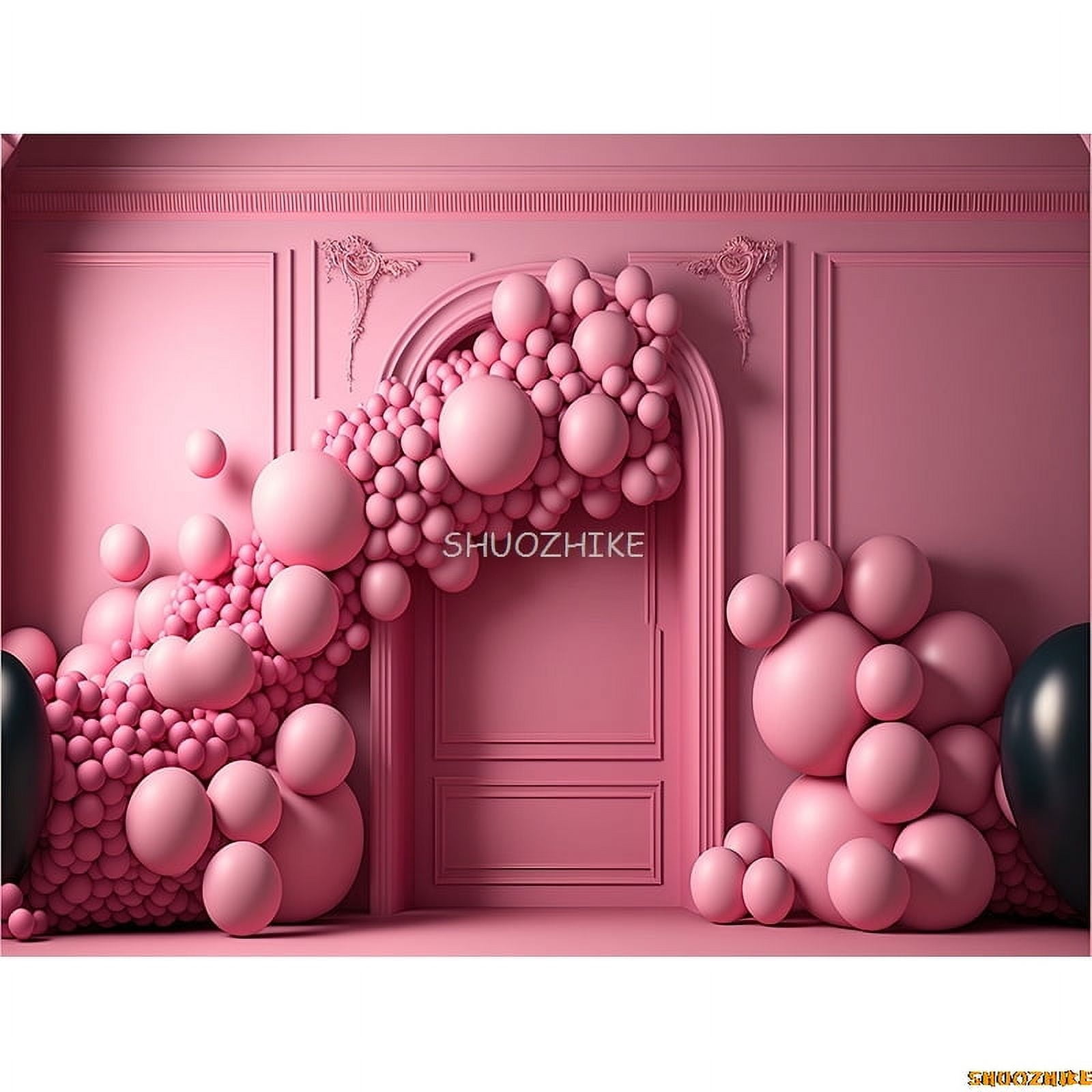 Baby Shower ration Birthday Party Photography Backdrops Props Balloons ...