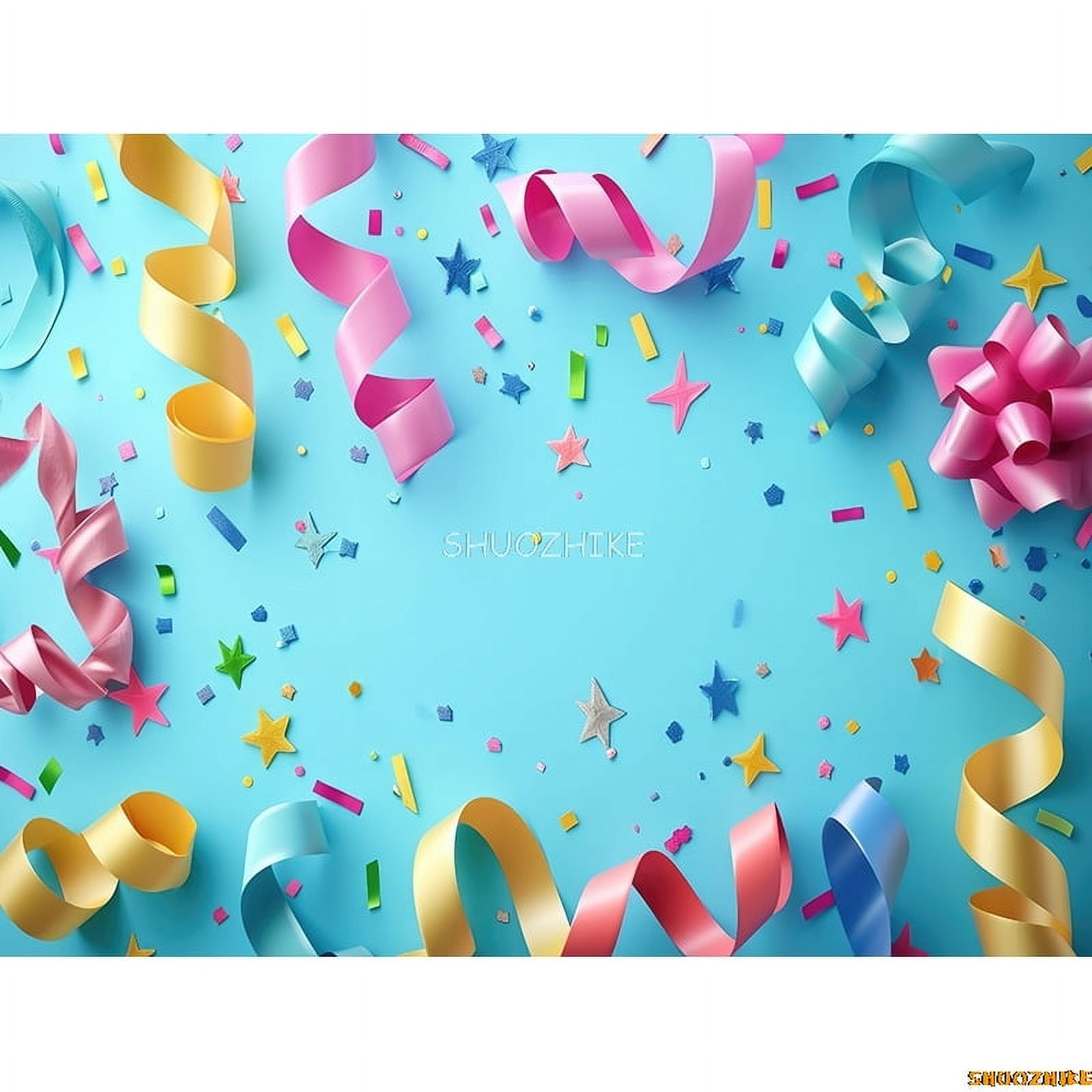Baby Shower ration Birthday Party Photography Backdrops Props Balloons ...