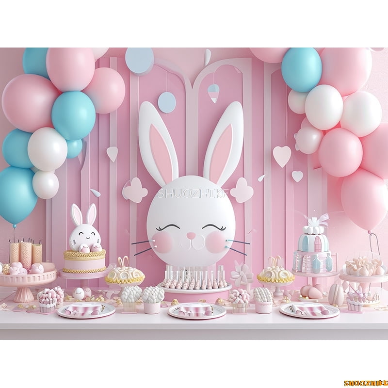 Baby Shower ration Birthday Party Photography Backdrops Props Balloons ...