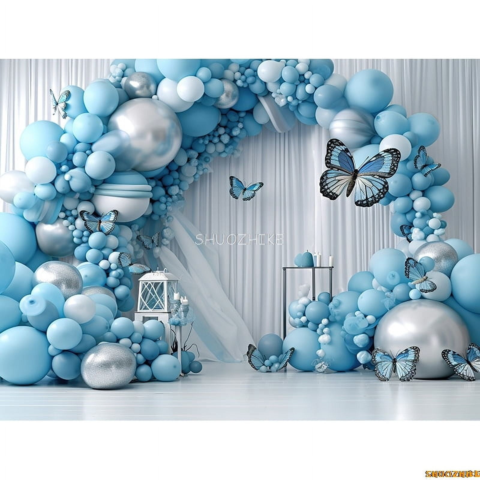 Baby Shower ration Birthday Party Photography Backdrops Props Balloons ...