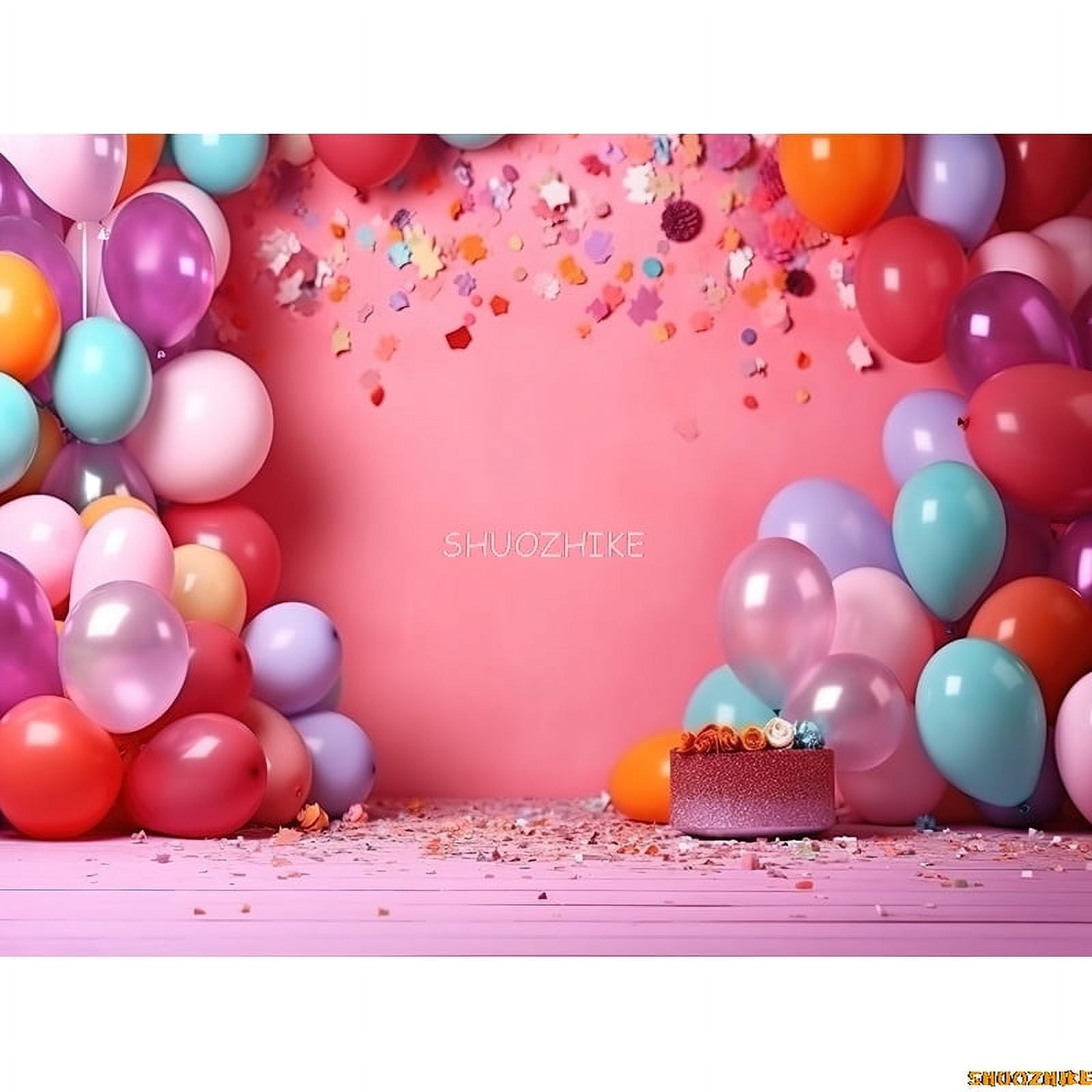 Baby Shower ration Birthday Party Photography Backdrops Props Balloons ...
