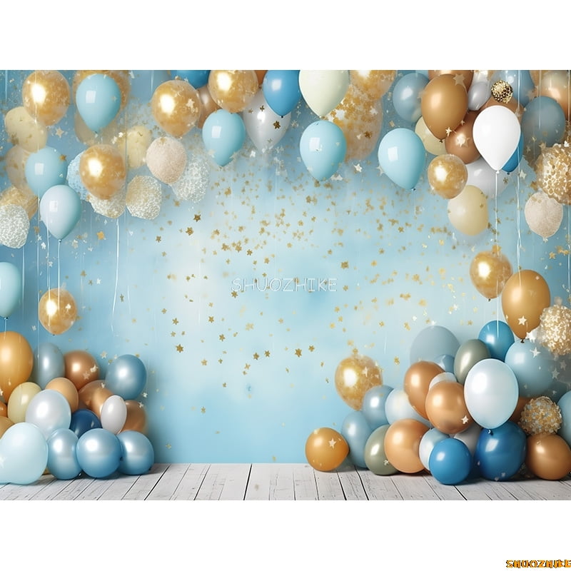 Baby Shower ration Birthday Party Photography Backdrops Props Balloons ...