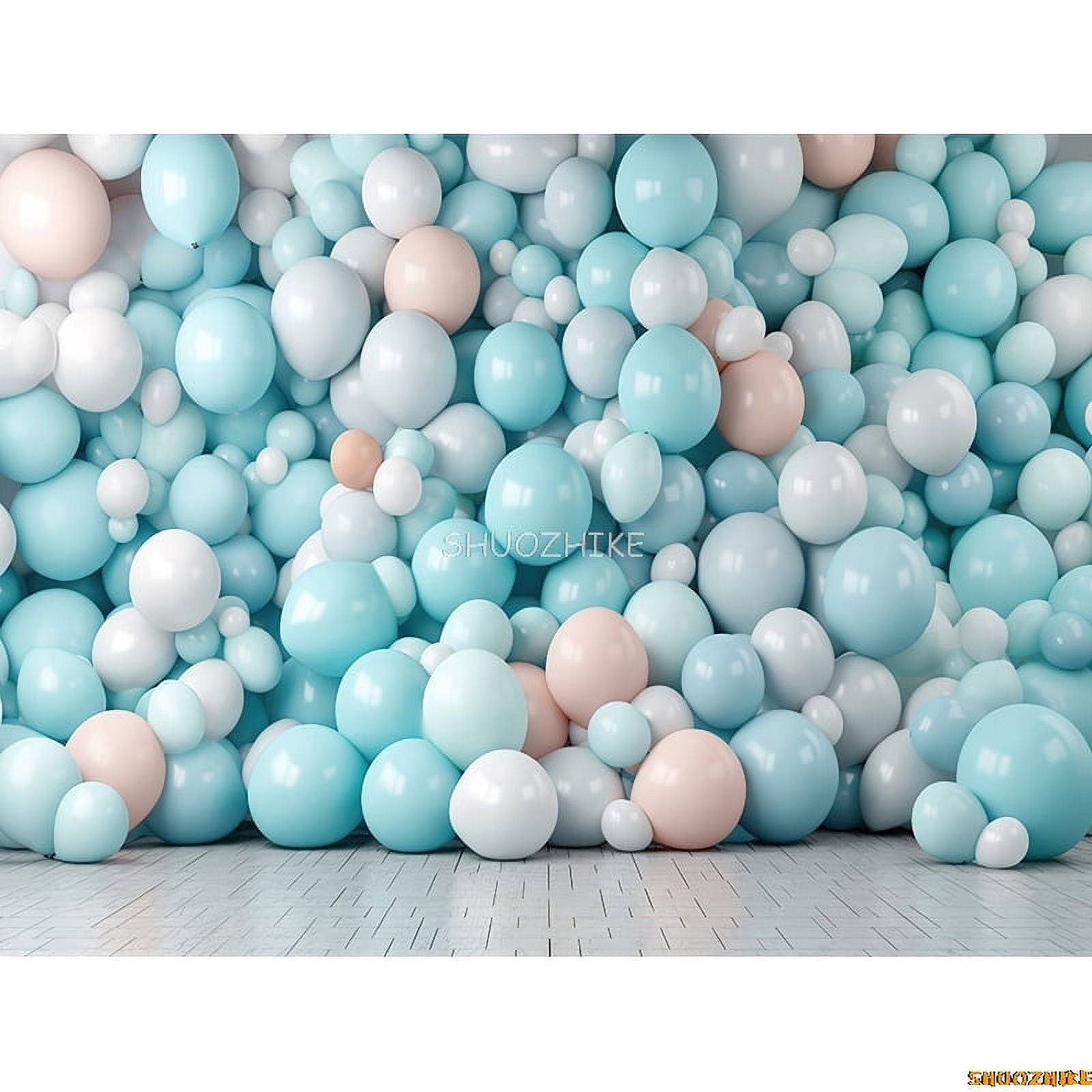 Baby Shower ration Birthday Party Photography Backdrops Props Balloons ...