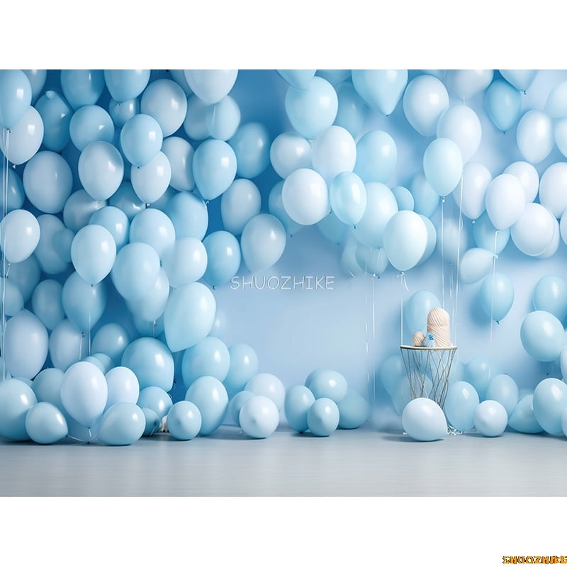 Baby Shower ration Birthday Party Photography Backdrops Props Balloons ...