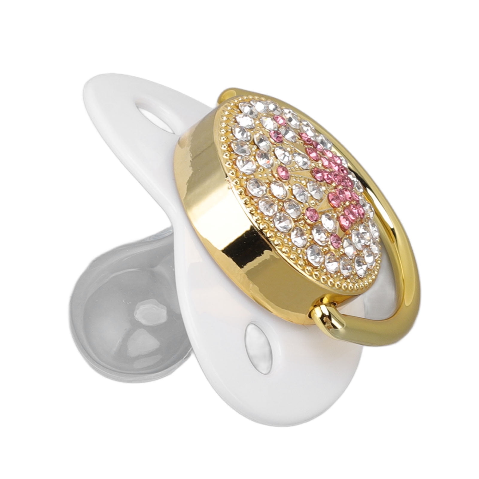 Baby Silicone Pacifier Ultra Light Soft Bling Newborn Pacifier for ...