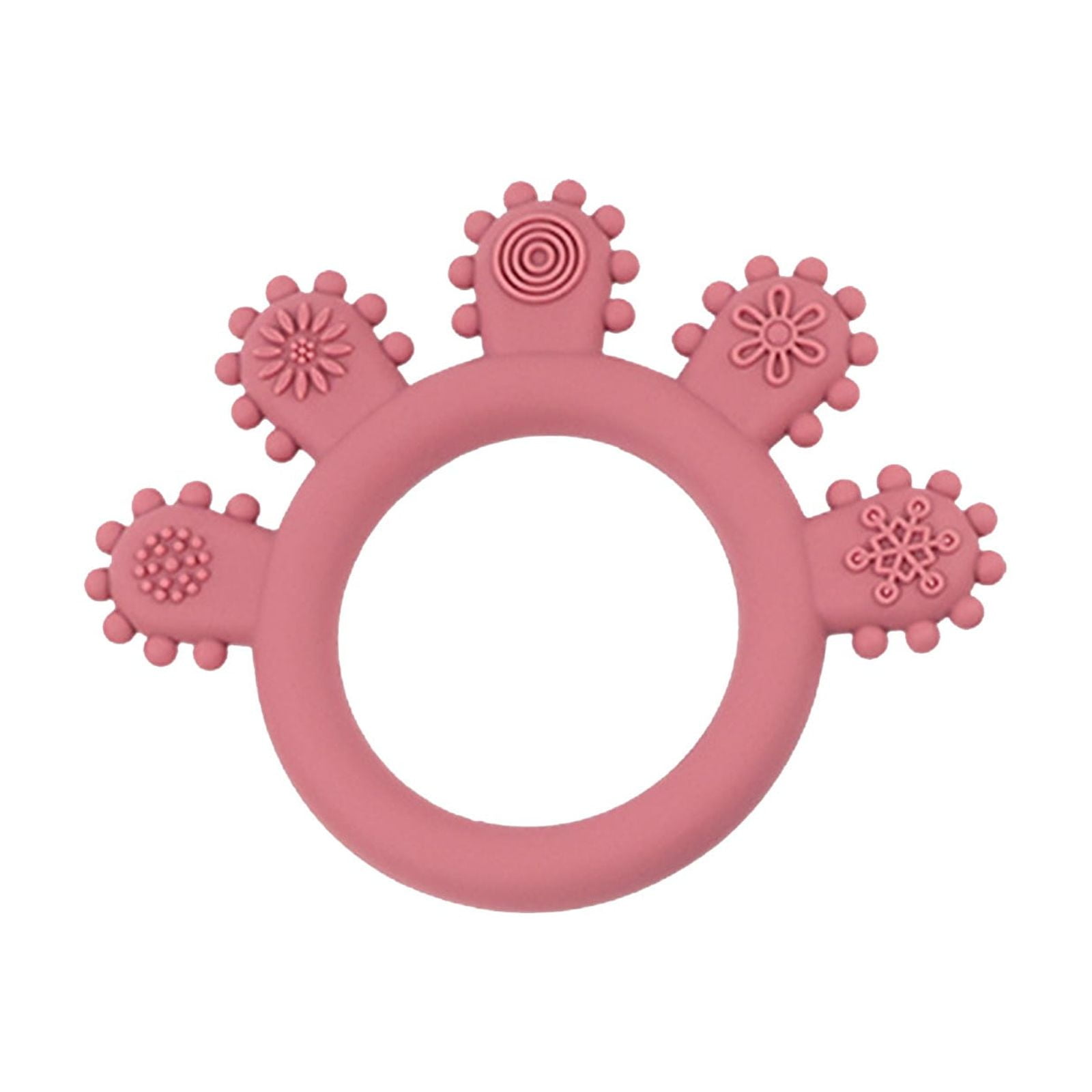 Baby Silicone Teether Bracelet Teething Soothing Chewing To Prevent ...