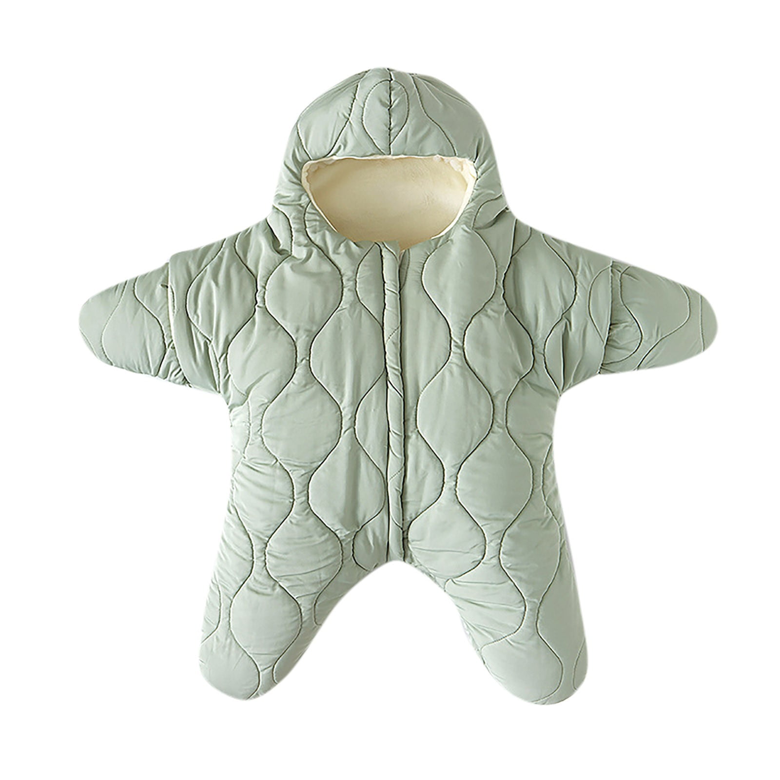 Baby Sleep Sack Boys Girls Fleece Winter Sleeping Long Sleeve Onesies ...