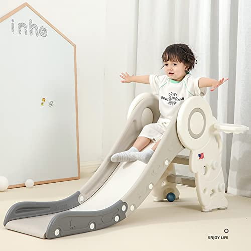 Baby Slide for Toddlers Age 1-3 Indoor Kids Slide Outdoor Climber ...