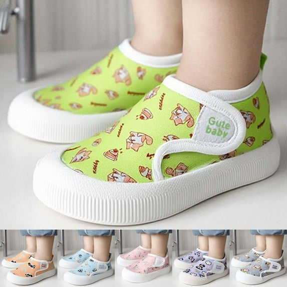 Baby Sneakers Boys Girls Dessert Barefoot Shoes Lightweight Breathable ...