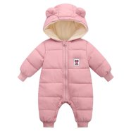 Youmylove Outerwear Romper Coat Warm Baby Jacket Snowsuit Girls Hooded Jumpsuit Girls Coat ...