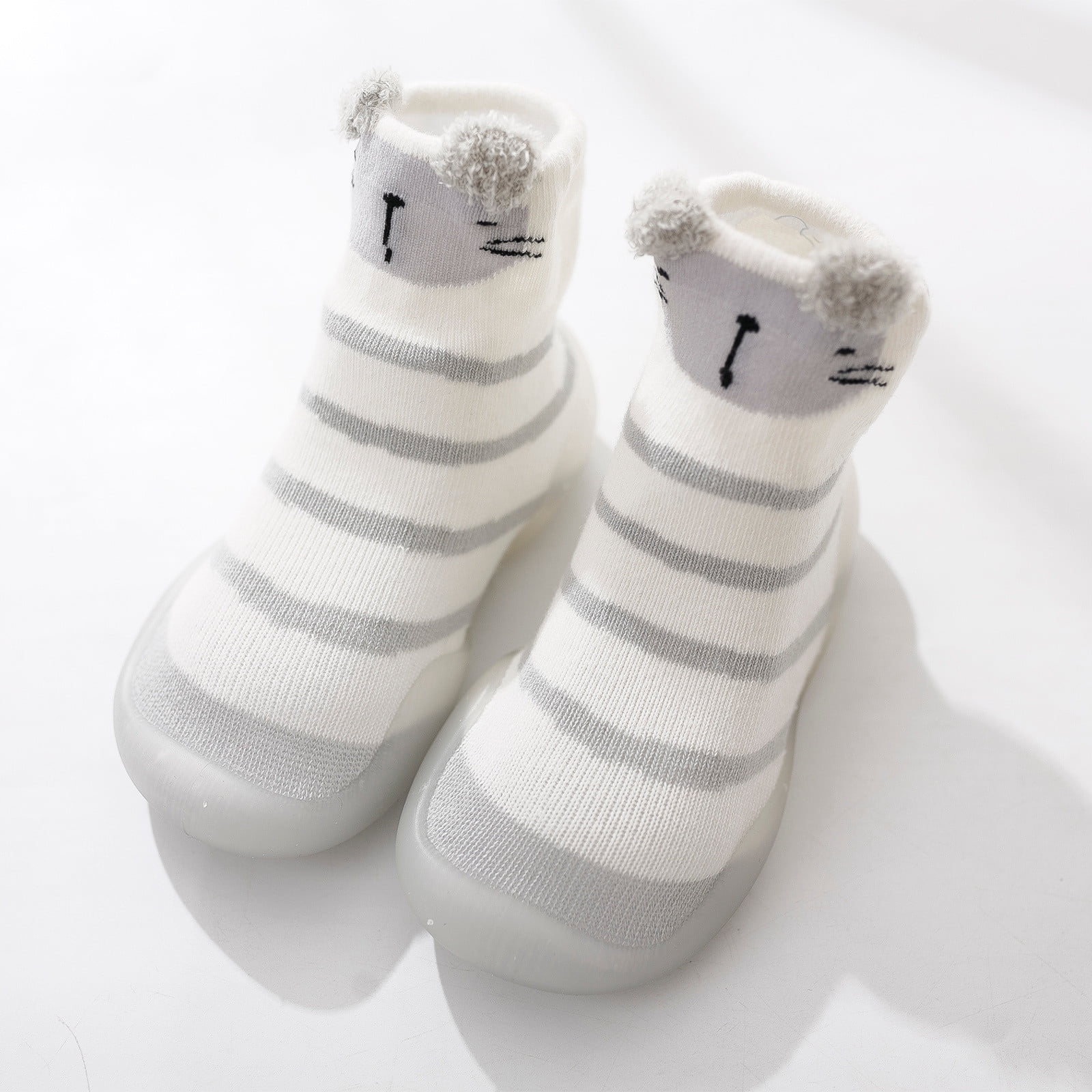 Baby Sock Shoes Walking Shoes Breathable Slippers Non Floor Cotton Baby ...