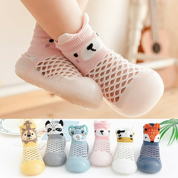 Baby Sock Shoes Baby Boys Girls Bear Slippers Shoes Baby Infant First ...