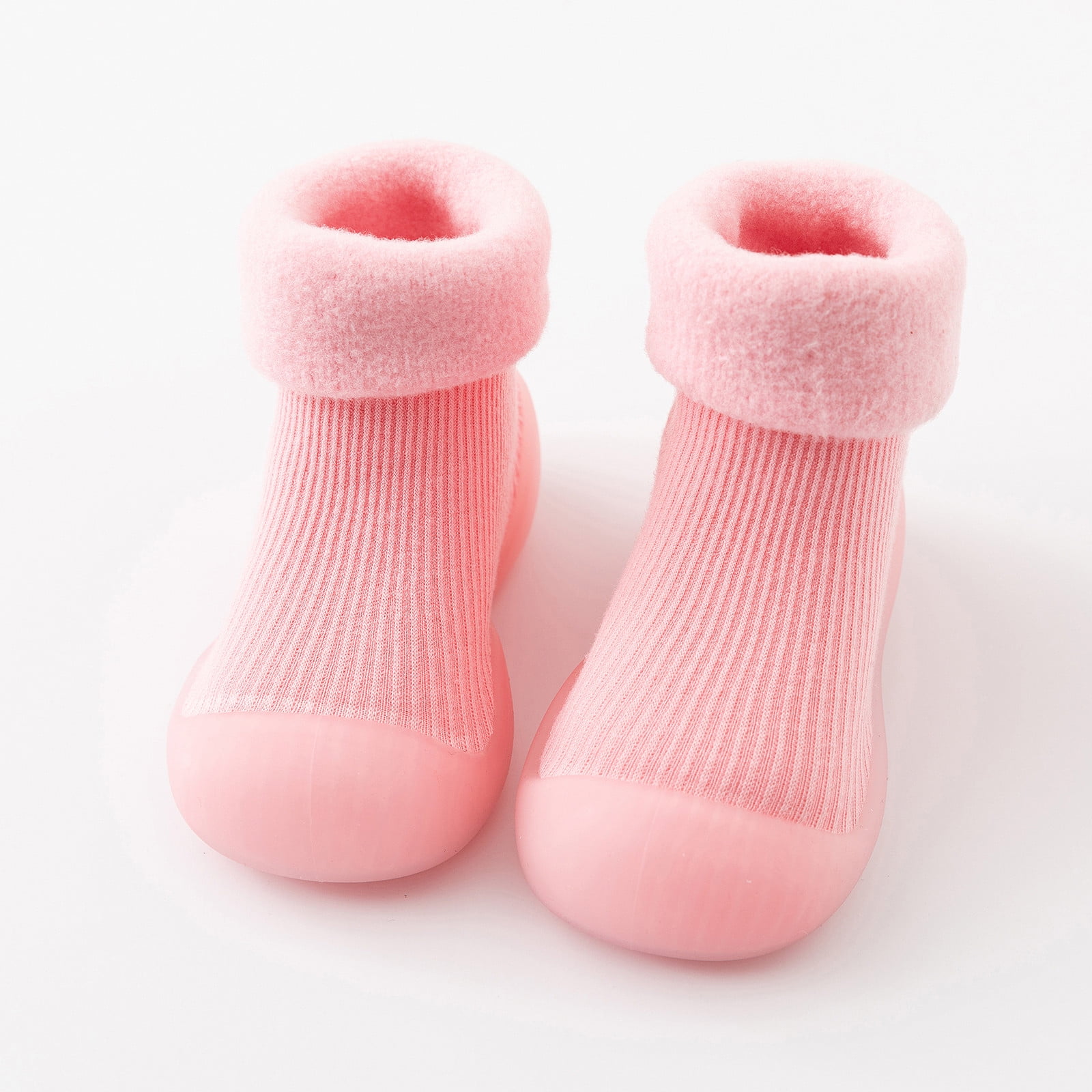 Baby Sock Shoes Non-Skid Toddler Boys Girls Walking Socks Shoes ...