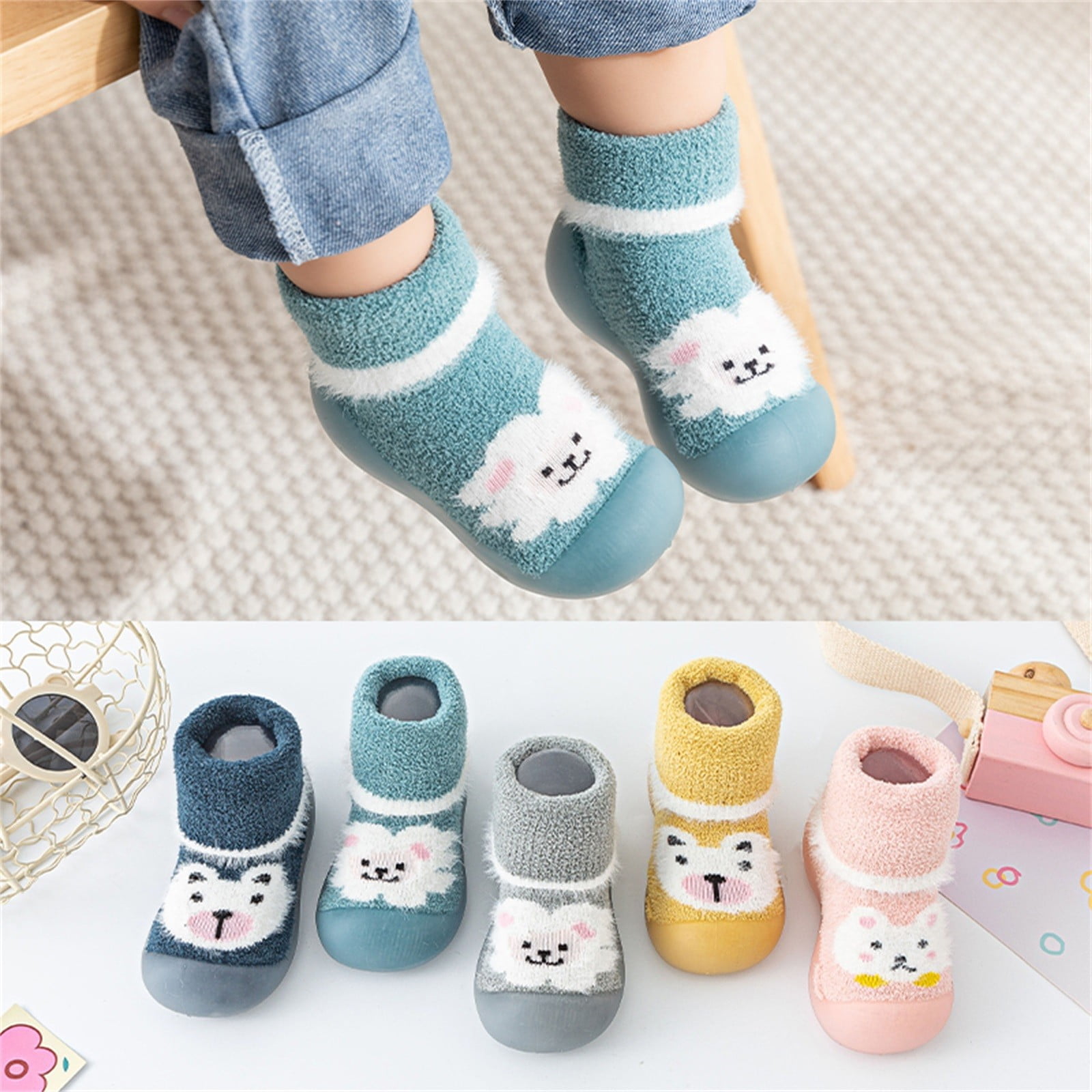 Baby Sock Shoes Rabbit Breathable First Walking Shoes For Baby Girl ...