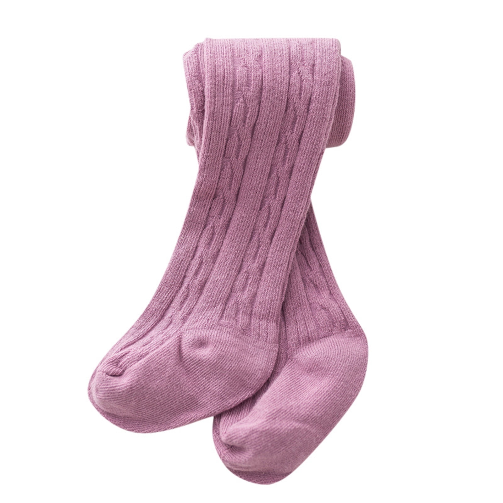 Baby Socks Baby Toddler Cable Knit Tights Footed Leggings Pantyhose ...
