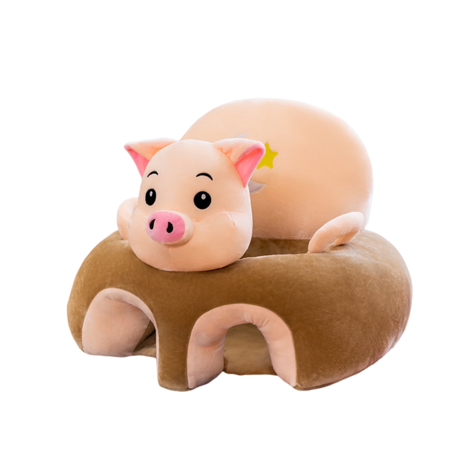 Baby Sofa Chair Cover Cartoon Animals Baby Seat with Leg Holes Handles ...