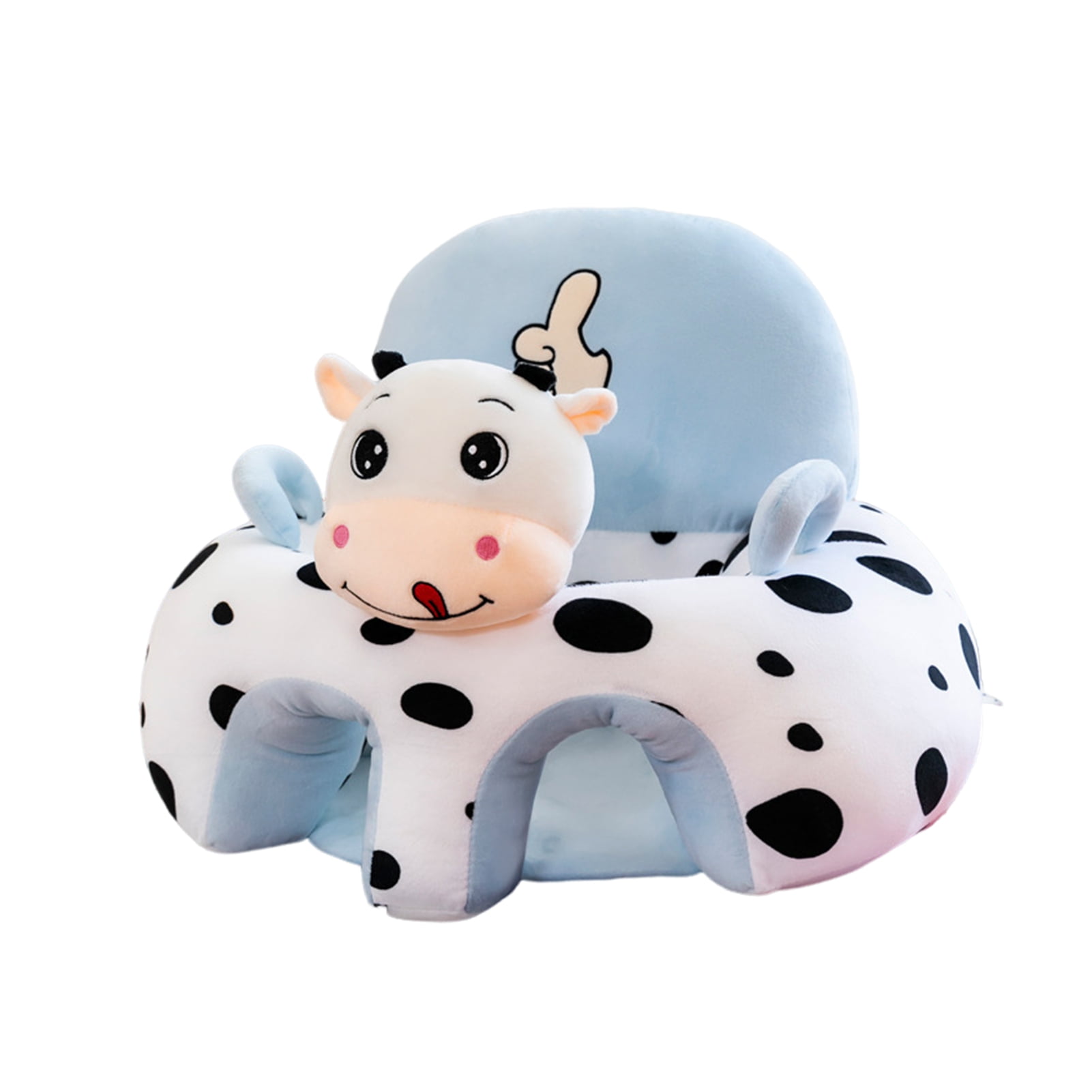 Baby Sofa Chair Cartoon Animals Baby Seat with Leg Holes Handles Non ...