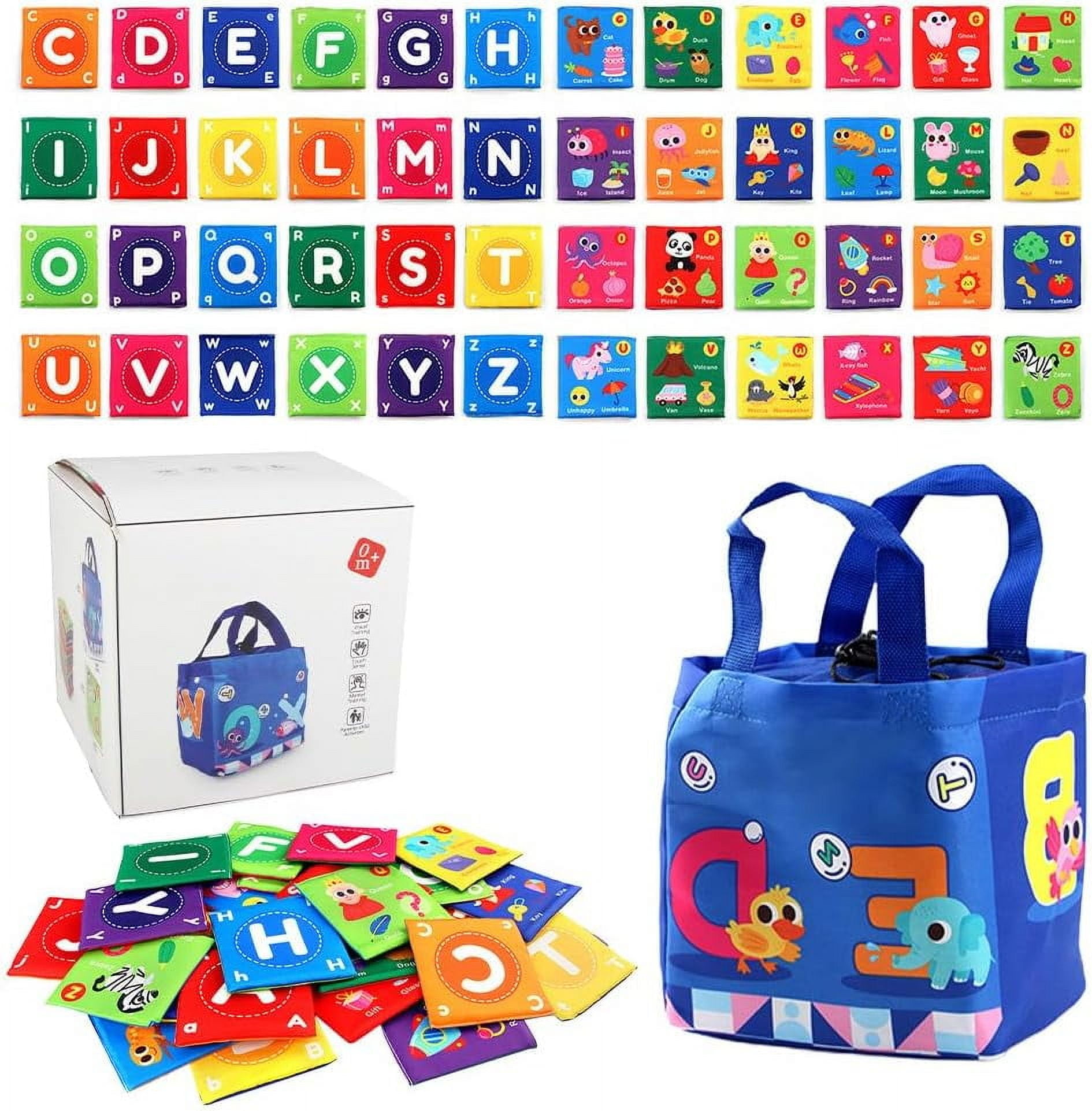 Baby Soft Alphabet Cards Toys, 2025 New Early Childhood Enlightenment ...