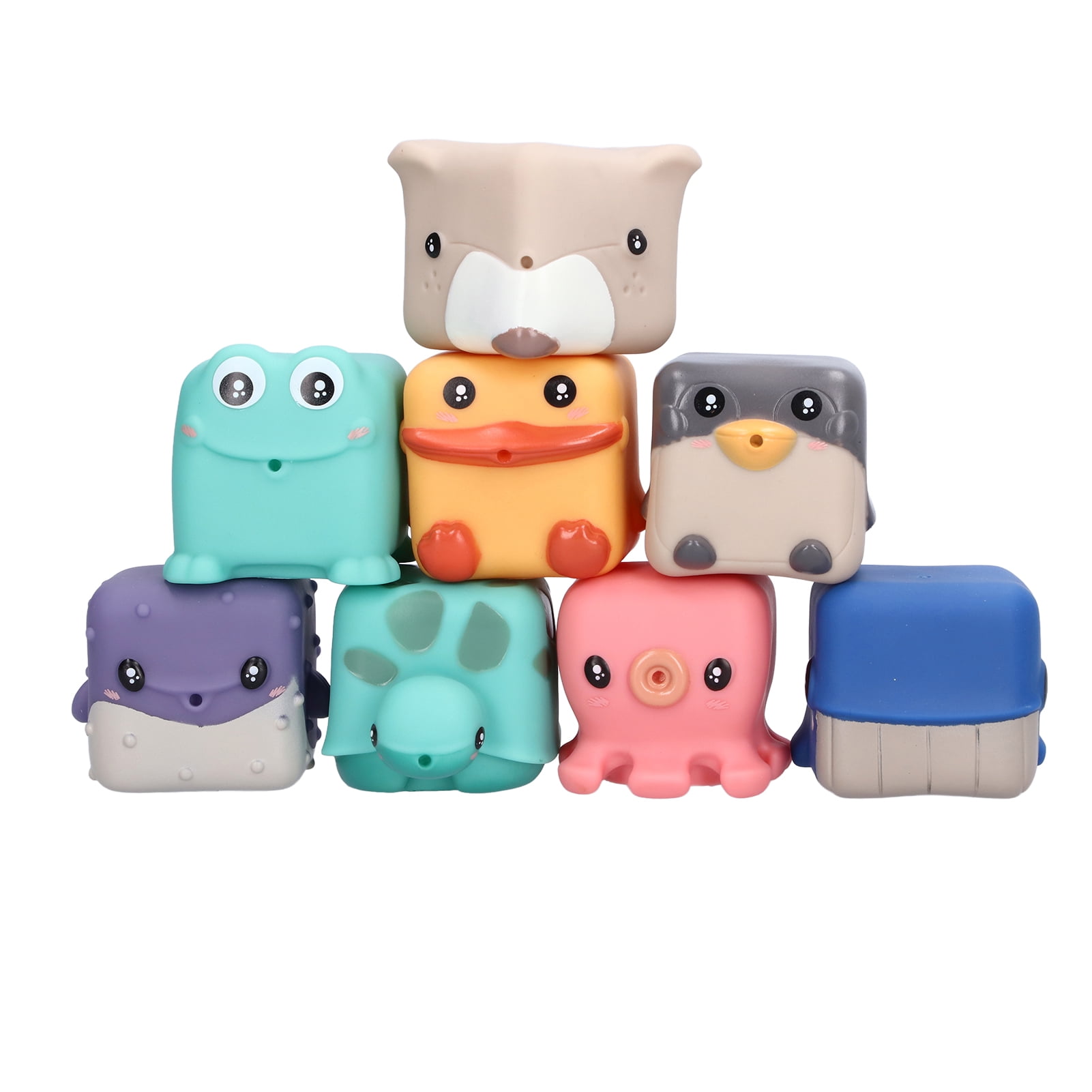 Baby Soft Blocks, Adorable Animal Type Toddlers Teething Toys For 6-12 ...
