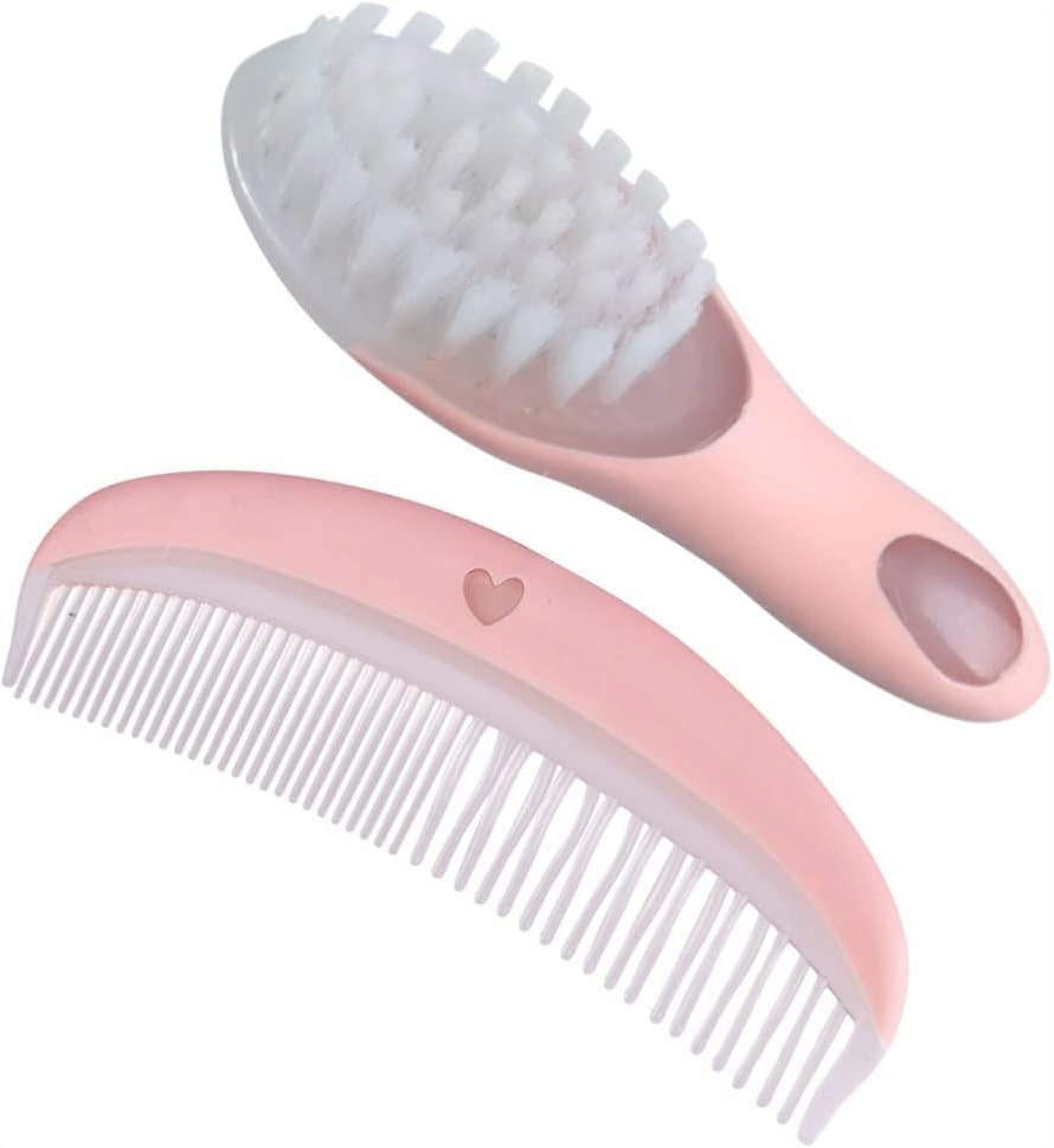 Baby Soft Brush And Comb Set Eco Friendly Massage Hairbrush Bath Brush ...