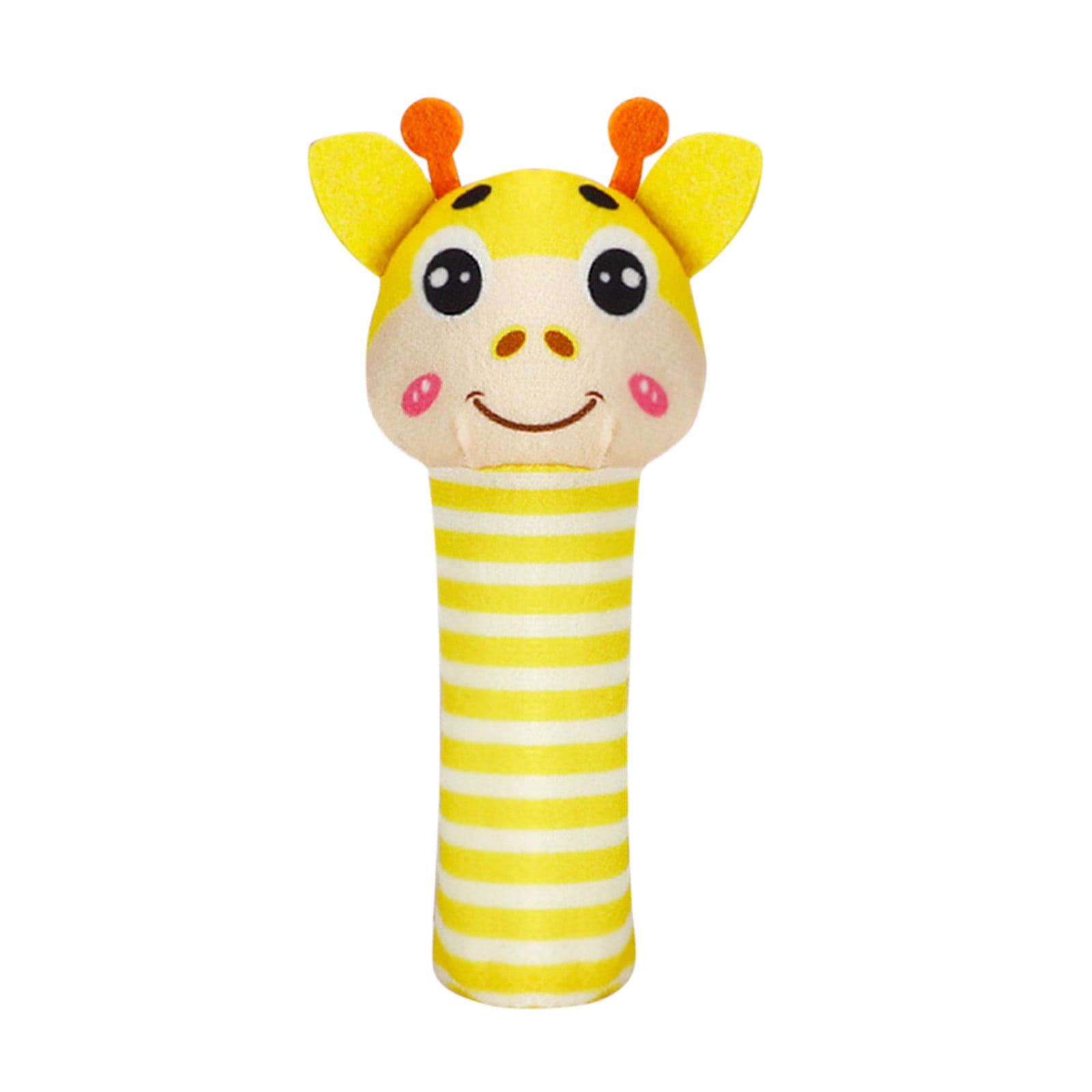 Baby Soft Rattles Shaker Developmental Hand Baby Toys Cute Stuffed ...