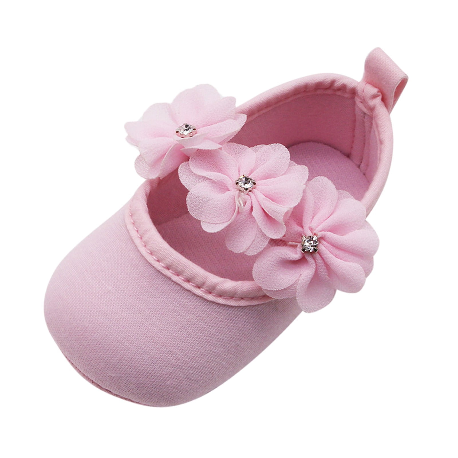 Baby Soft Sole New Born Girls Casual Baby Dress Shoes Princess Shoes ...
