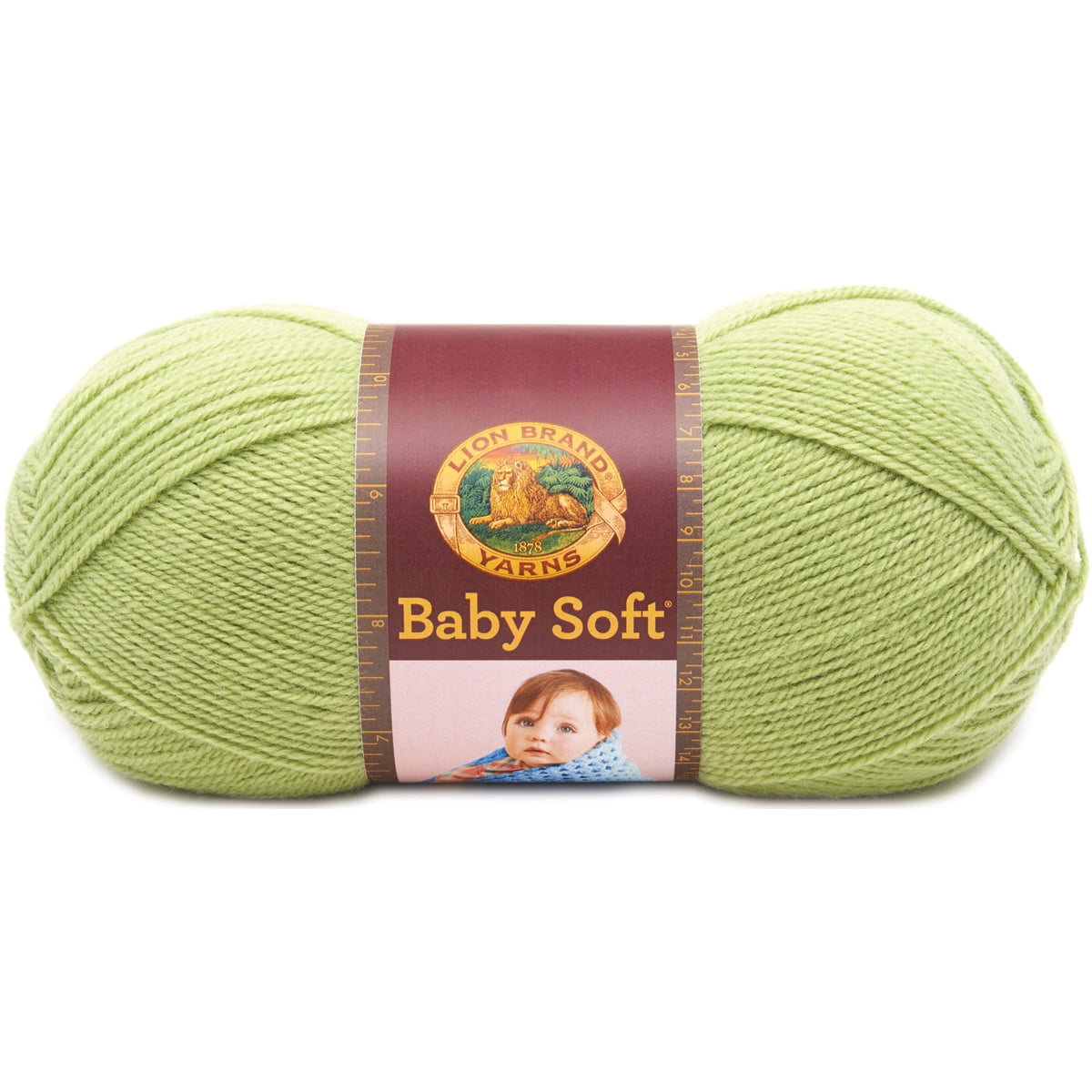 Baby Soft Yarn-Pistachio, Pk 6, Lion Brand - Walmart.com
