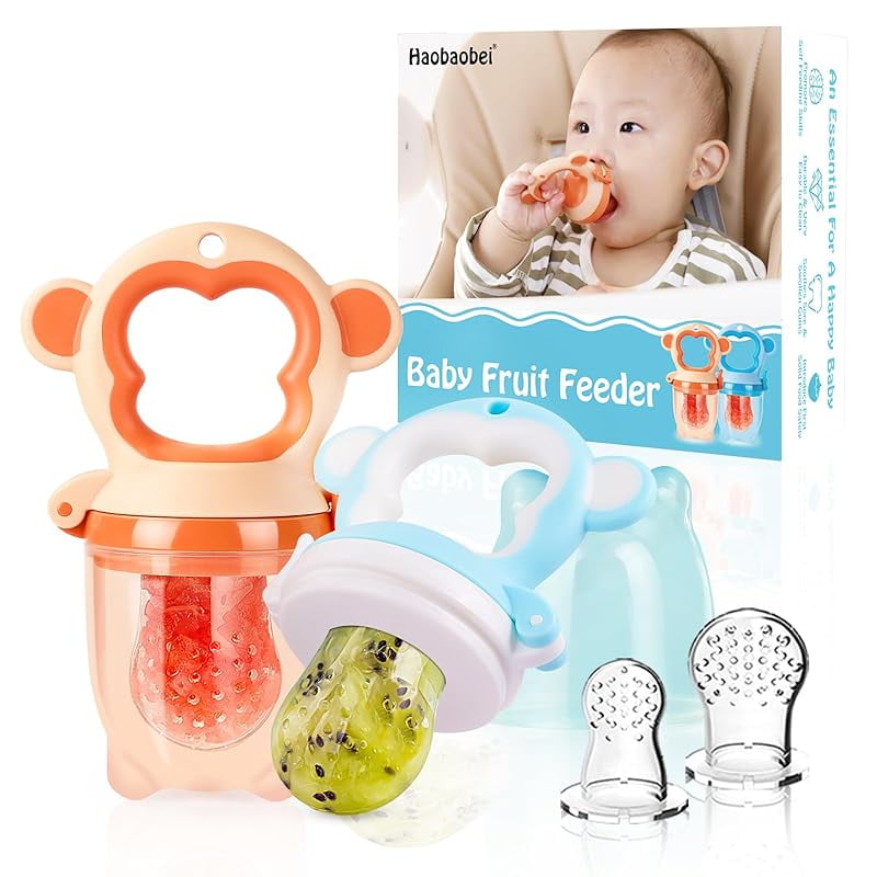Baby Solids\/Frozen Fruit Feeder Pacifier, Infant Teether Toy 4M+, BPA ...