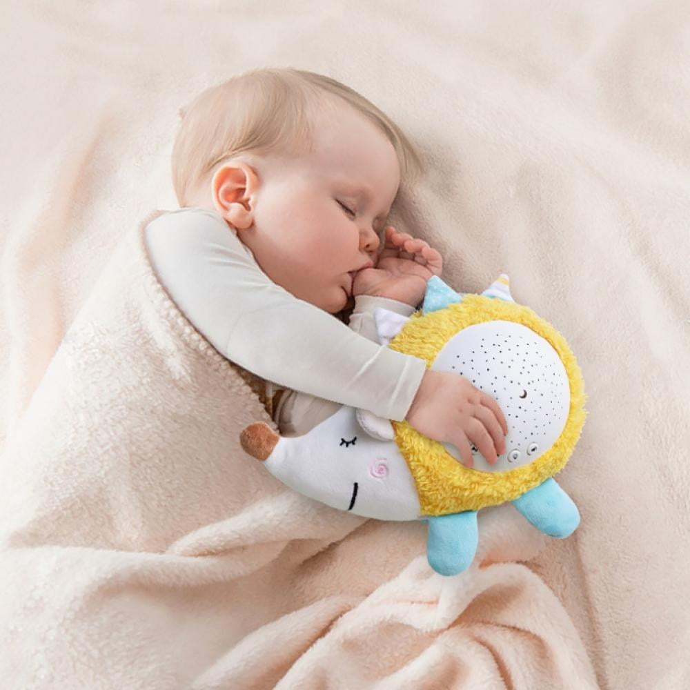 Baby Soother Cry Activated Sensor Toys Owl White Noise Sound Machine ...