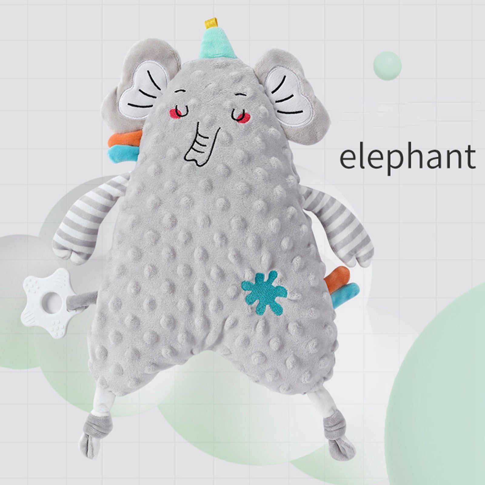 Baby Soothing Towel Doll Ingestible Soothing Toy Suitable For 0 1 Year ...